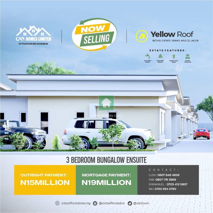 3 Bedroom Bungalow For sale at Mile 12, Lagos | Hutbay