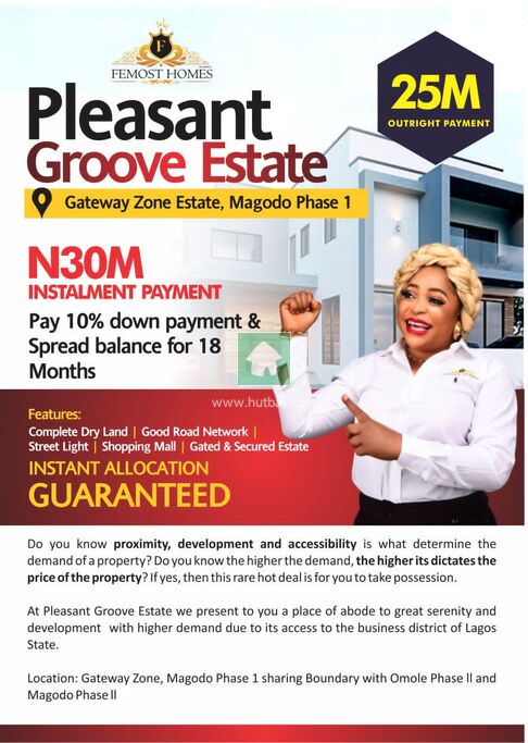 Land For sale at Magodo, Lagos | Hutbay