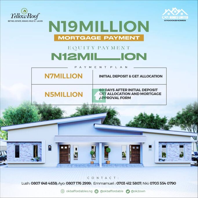 3 Bedroom Bungalow For sale at Mile 12, Lagos | Hutbay